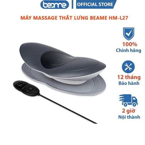 Máy Massage Thắt Lưng Hồng Ngoại Beame Hm L27 Máy Massage Lưng Giảm