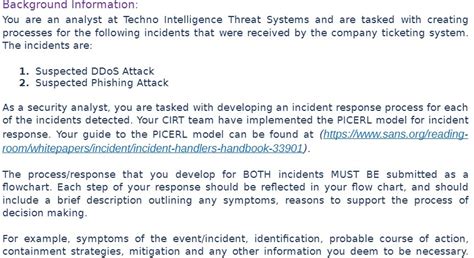 [solved] need help completing the flowchart for ddos attack and