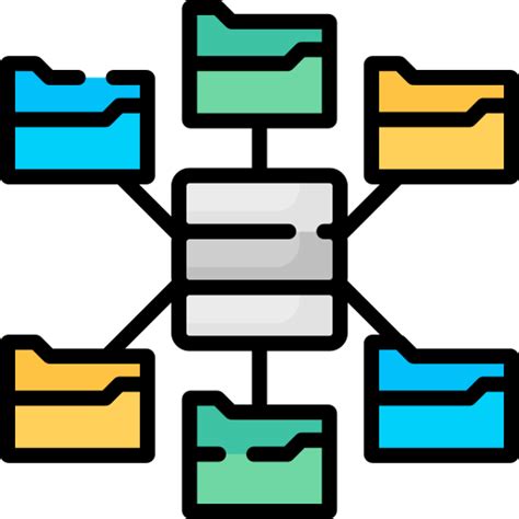 Database Special Lineal Color Icon
