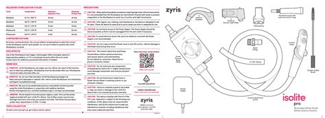Isolite Pro Validated Sterilization And Quick Guide User Instructions