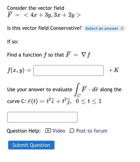 Solved Consider the vector field Fˉ x y x y Is this Chegg com