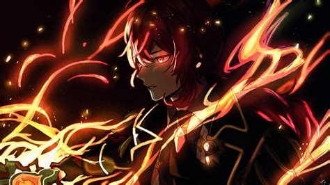 Genshin Impact Dark Wallpapers Wallpaper Cave