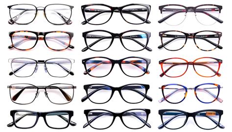 Premium Photo Set With Different Eyeglasses Isolated On White