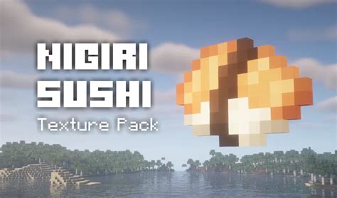 Nigiri Sushi Texture Pack Minecraft Texture Pack