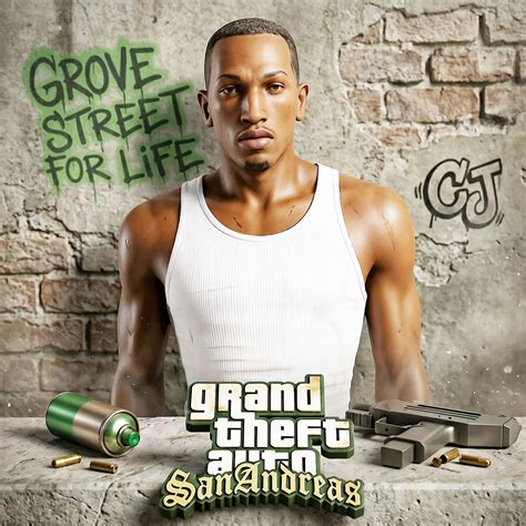 👾 Cj Carl Johnson Gta San Andreas・ Stl File For 3d Printing・cults