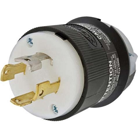 Hubbell Wiring Device Kellems Locking Inlet Plug Industrial L18