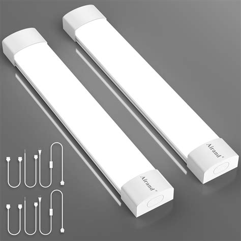 Airand Led Ceiling Light Fixture 1 43ft Plug In Lights 2pcs Ip66