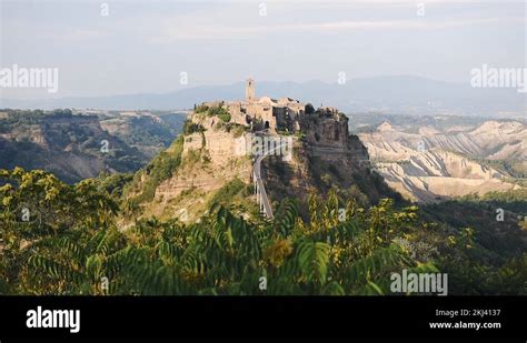 View Town Of Civita Di Bagnoregio Stock Videos And Footage Hd And 4k