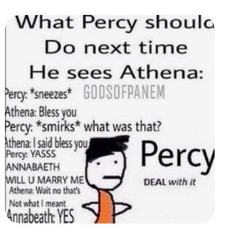 A Dam Pjo Meme Sjov Percy Jackson Head Canon
