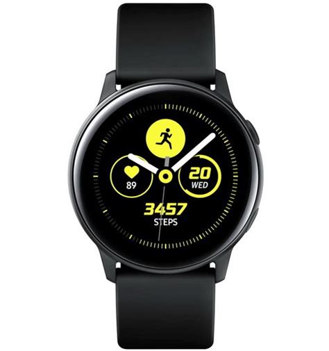 Samsung Galaxy Watch Active Sm R500 Fekete Okosóra