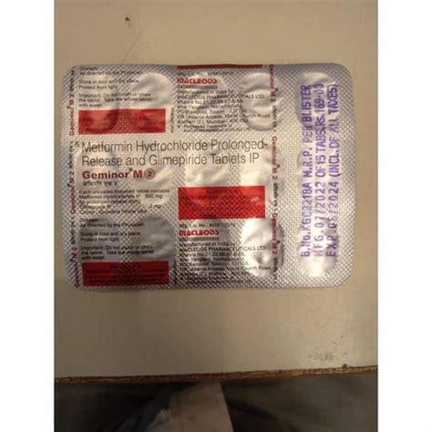Geminor M2 Tab 15 S At ₹ 167 9 Strip D Formin In Raipur Id 2856563889173