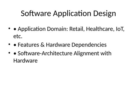 Softwarearchitecturepresentationwithflowchartspptx
