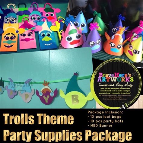 Trolls Party Theme Package Lazada Ph