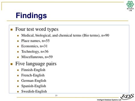Ppt Fuzzy Translation Of Cross Lingual Spelling Variants Powerpoint Presentation Id3431367