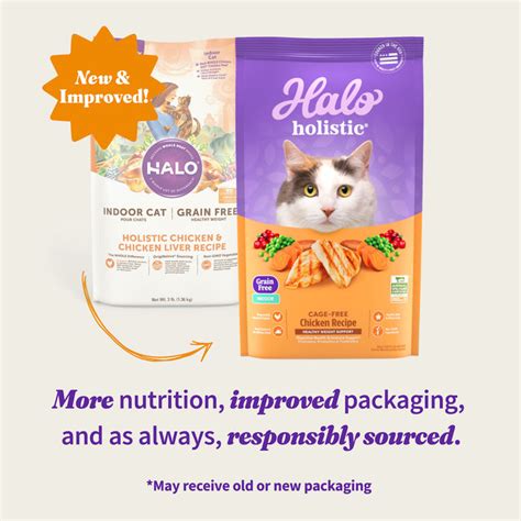 Halo Indoor Grain Free Holistic Healthy Weight Chicken And Chicken Liver