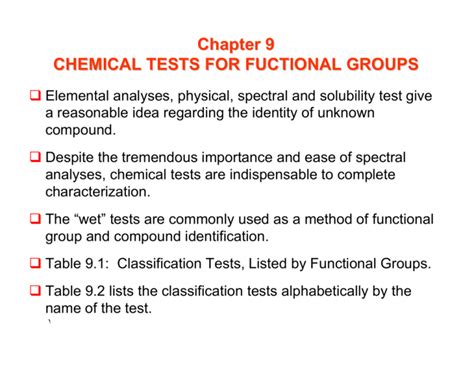 Classification Tests Kfupm Open Courseware