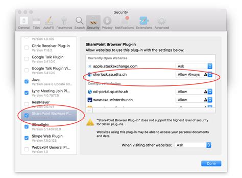 Safari Sharepoint Plugin Not Working Ask Different