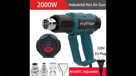 Фен промышленный MYTHTIGER Professional Heat Gun с AliExpress ...