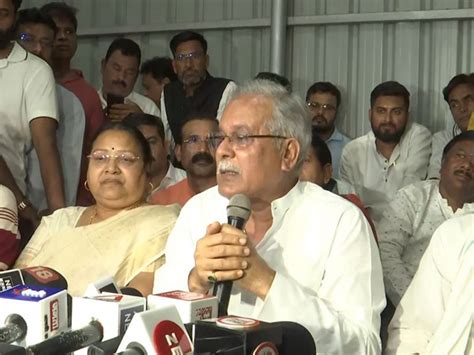 Bjp Uses Probe Agencies To Trouble Others Bhupesh Baghel After Ed