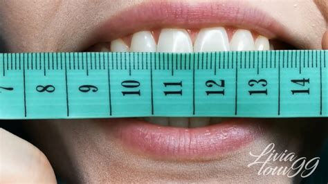 Measuring My Teeth And Showing Off My Jawbones Full Hd Mp4 Livialouv99 Clips4sale