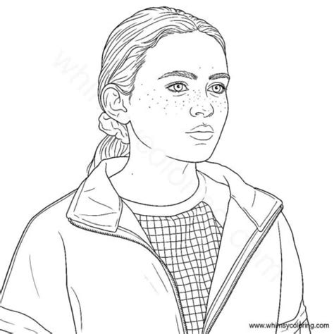 Max Coloring Page Stranger Things [2025]