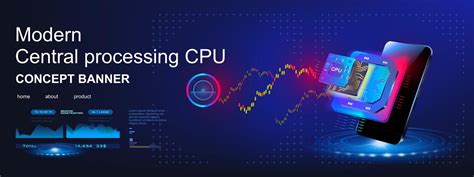 Premium Vector Cpu New Generation Computer Processor Innovative Chip For Processing Large