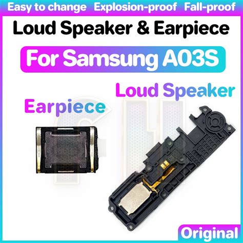 Loudspeaker Sound Ringer Earpiece For Samsung A03s A03 S Top Ear
