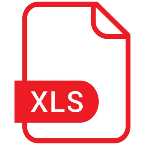 Format Xls Eps Document File Icon
