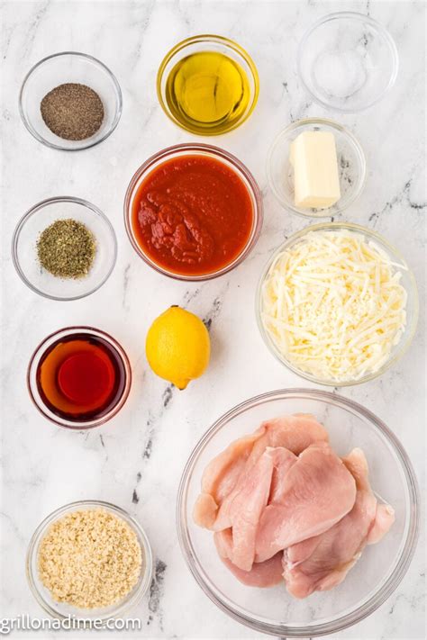 Grilled Chicken Parmesan