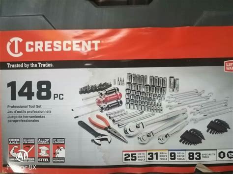 Crescent 148 Pc Professional Tools Set Commercial And Industrial