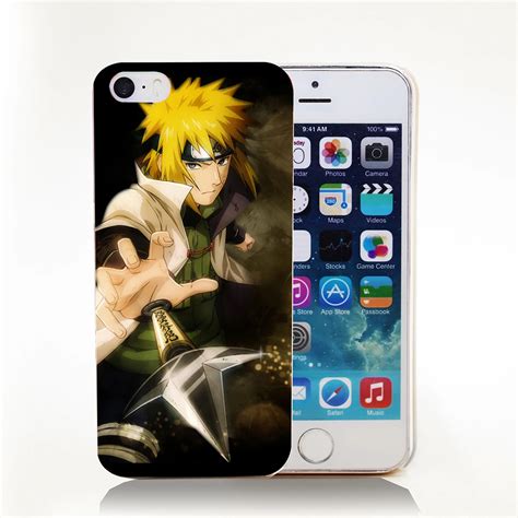 Anime Naruto Cartoon Hard Transparent Cover Case For IPhone S S C S Protect Phone