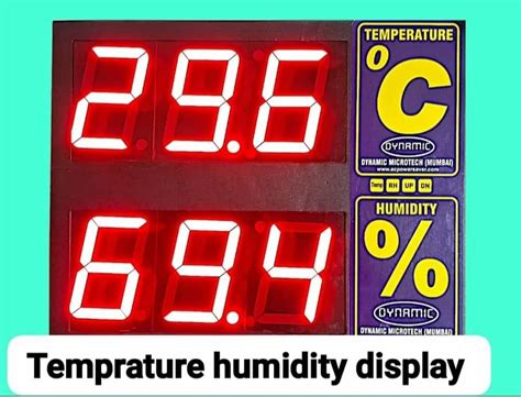 Temperature And Humidity Indicator At Rs 12000 In Mumbai Id 14551886262
