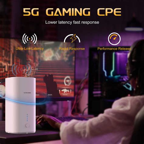 5g Cpe 5g Router With Sim Card Slot Ax3000 Gigabit Ports Pci Band Lock Tr069 Openvpn Suitable