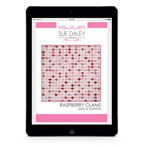 Raspberry Clams Pdf Pattern Patchwork With Busyfingers