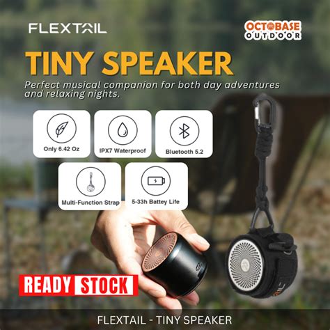 Flextail Tiny Speaker Compact Portable Bluetooth High Quality Water