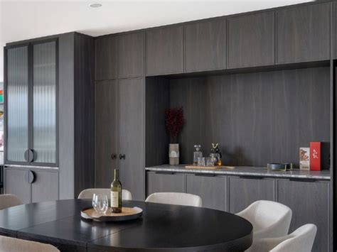 Polytec Products Add Colour And Durability To ‘moody Kitchen Design In