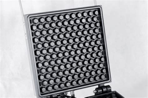 4 Pieces Grid Non Stick Commercial Belgian Waffle Maker Tts 007 1