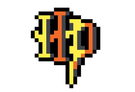 Harry Potter Symbole Pixel Art Mosaïque