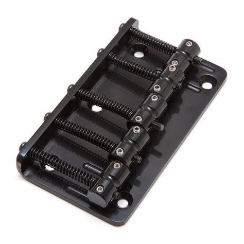 Gotoh 205b 5 5 String Bass Bridge Black Glued To Music