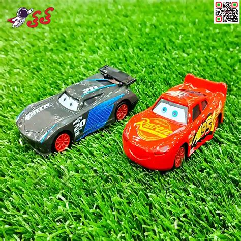 ماشین فلزی مک کویین 6 عددی اسباب بازی Metal Cars Mcqueen کی کی تویز