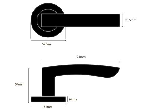 Windsor Corbel Lever Handles On Round Rose 34 99 Interior Effects
