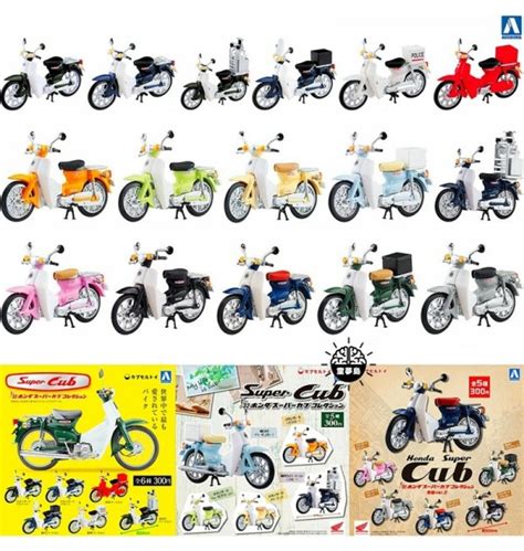 100661 슈퍼커브 언더본 커스텀 132 미니 피규어 프라모델 다이캐스트 C70 C50 C90 Cub110 티몬