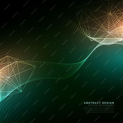 Premium Vector Abstract Green Technology Background