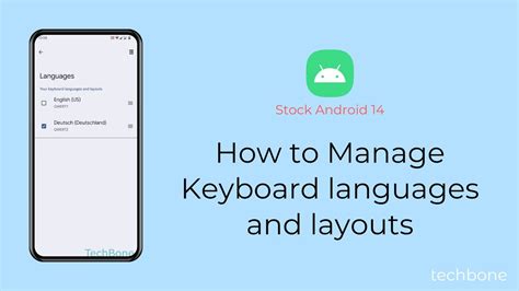 how to manage keyboard languages and layouts [android 14] youtube