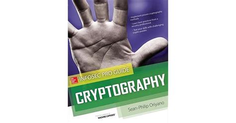 Cryptography Infosec Pro Guide By Sean Philip Oriyano