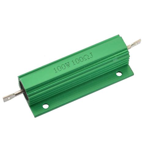 Ptjf Aluminum Shell 100w Watt 100 Ohm Wirewound Power Resistor