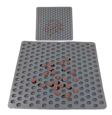 Molde De Pellets 202 Cavidades Grãos De Café Moldes De Decor Frete grátis