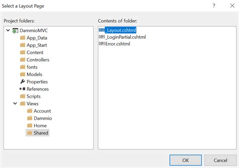 ASP NET MVC Phần Thêm mới View DAMMIO