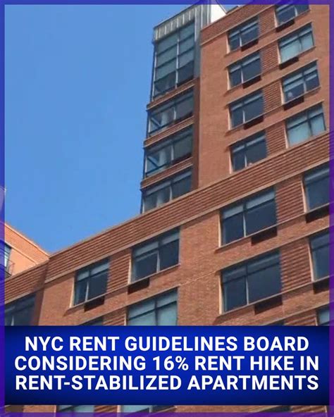 Some Nyc Tenants Could See A 16 Rent Hike City Rent Guidelines Board