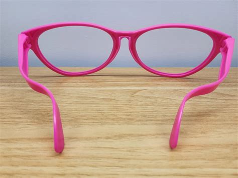Neon Pink Nerd Glasses